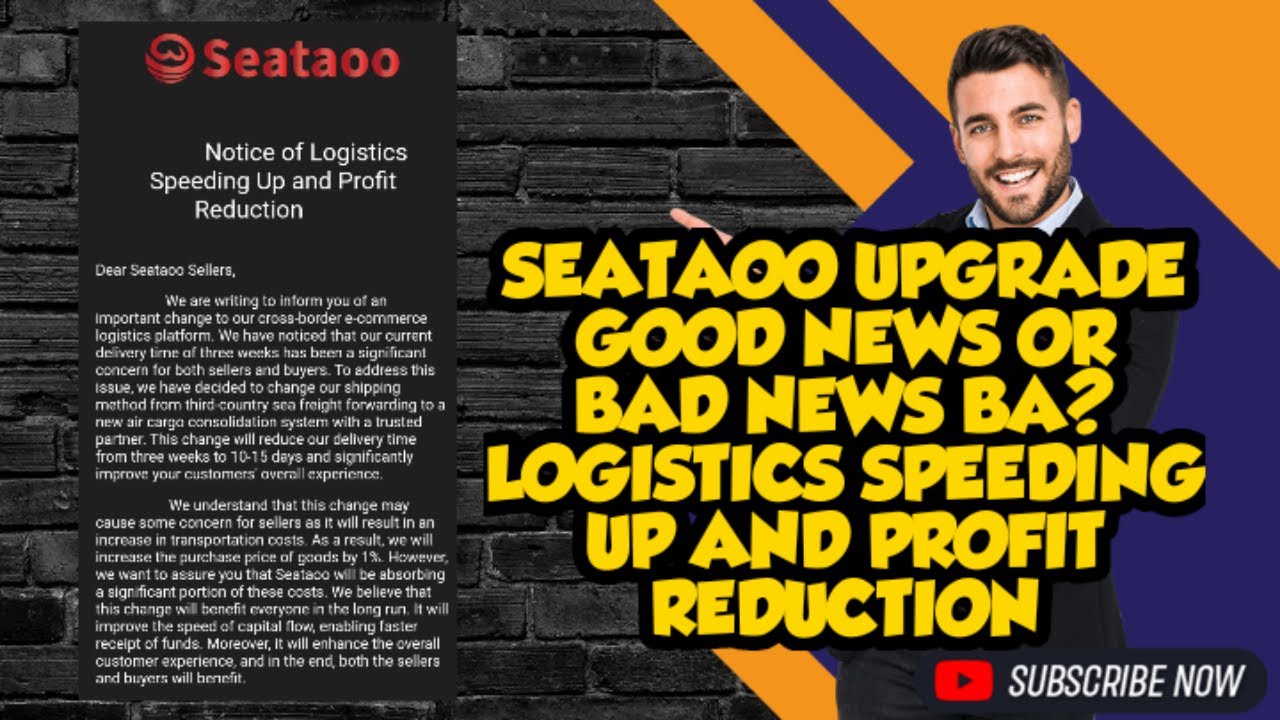 SEATAOO UPGRADE GOOD NEWS OR BAD NEWS BA? LOGISTICS SPEEDING UP AND ...