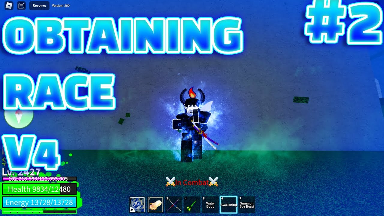Obtaining Shark V4 For The First Time In Roblox Blox Fruits #2 - YouTube