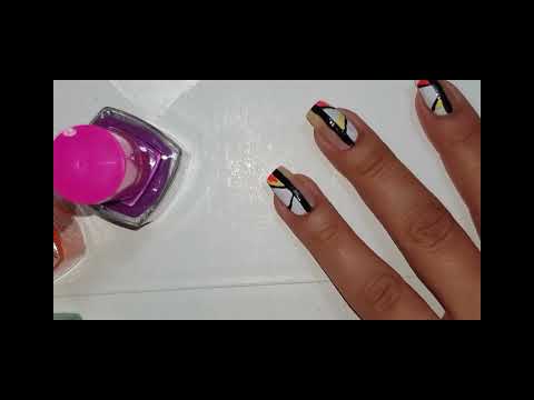 NAİL ART BUTTERFLY TIRNAK SANATI KOLAY BASİT (TIRNAK SÜSLEME) EASY NAİL ART #nailart #shorts