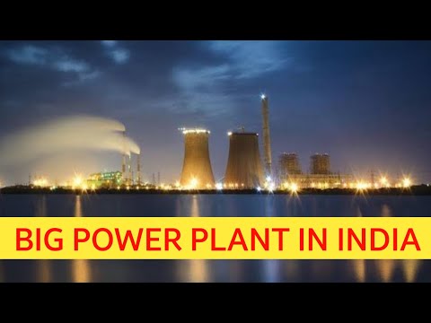 Huge Power Plant Naini , Prayagraj | Thermal Power Plant In India - YouTube