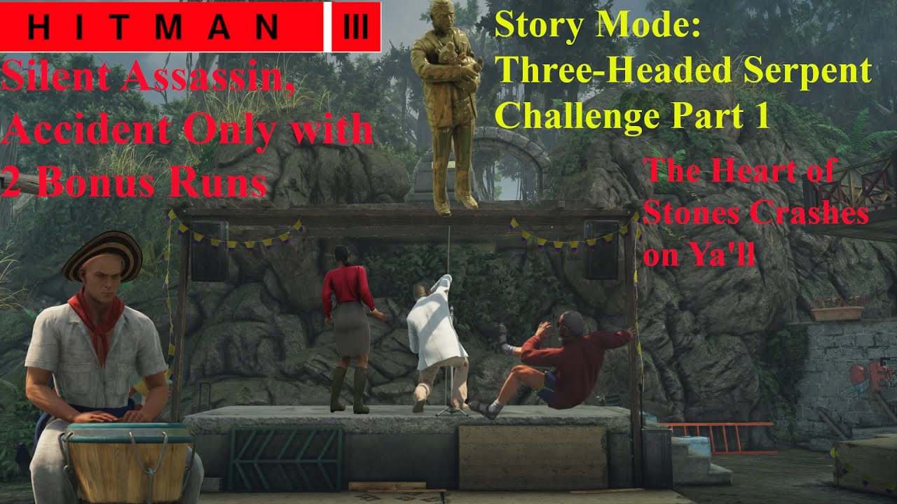 Hitman 3: Story Mode & Three-Headed Serpent Challenge Part 1 SA/AO with ...