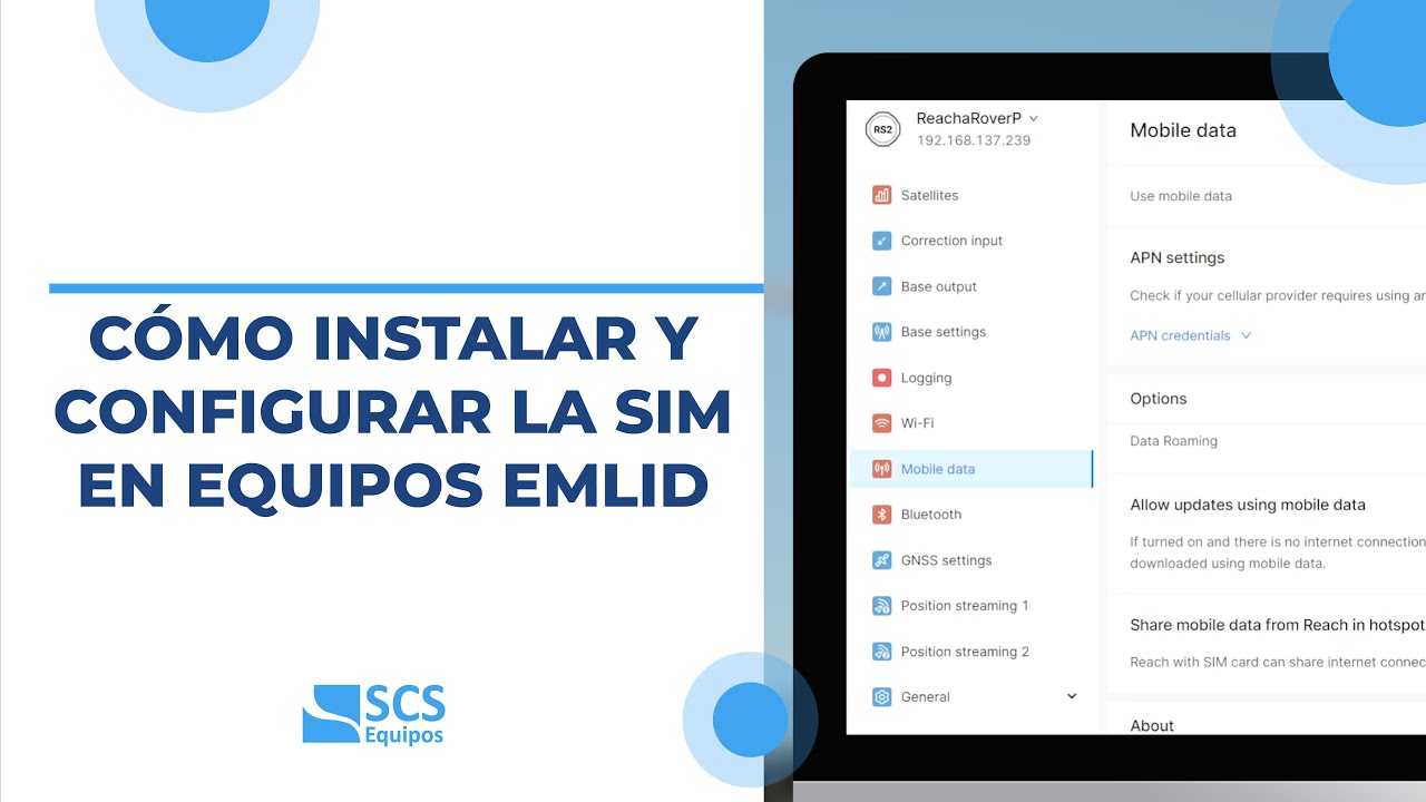 Cómo instalar y configurar la SIM en tus equipos Emlid - YouTube
