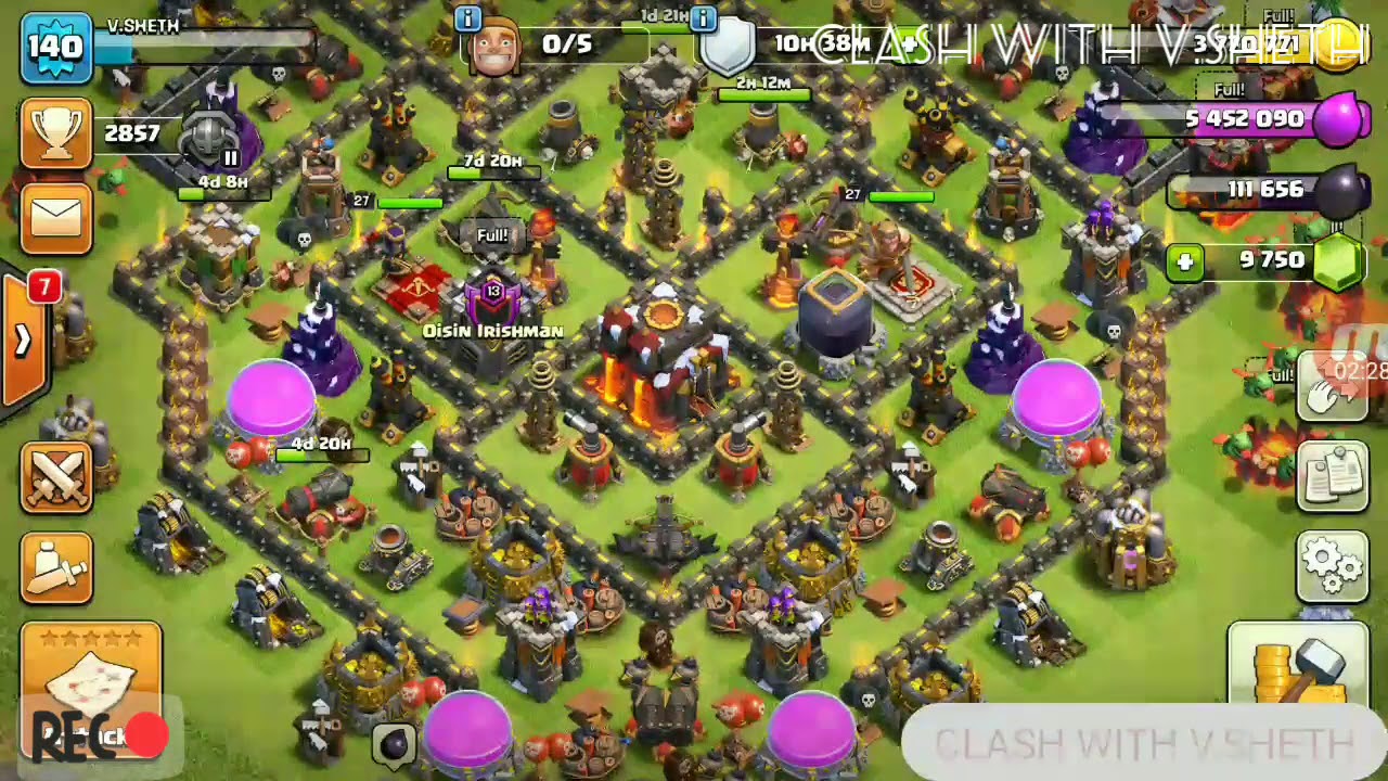 TOP 6 STRANGE(MYSTERIOUS) CLANS IN CLASH OF CLANS. - YouTube