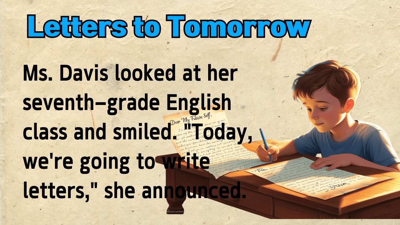 🌟 Basic English Practice | Letters to Tomorrow | English Story - YouTube
