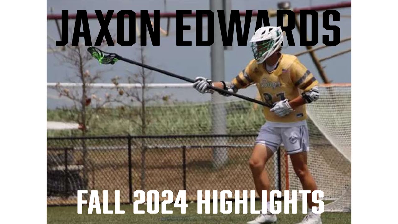 Jaxon Edwards 2024 Fall Lacrosse Highlights | Mad Dog East Elite '27 ...