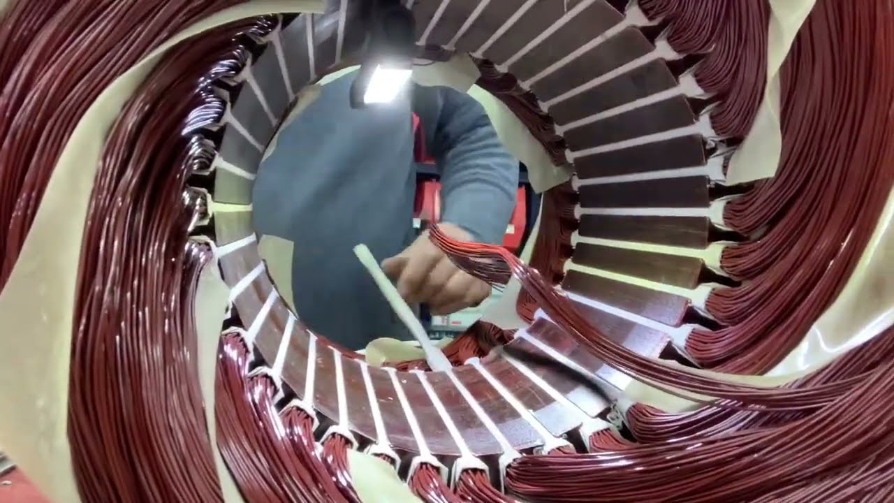 Motor Rewinding;40 horsepower Rewind and Redesigned;Concentric to Lap ...