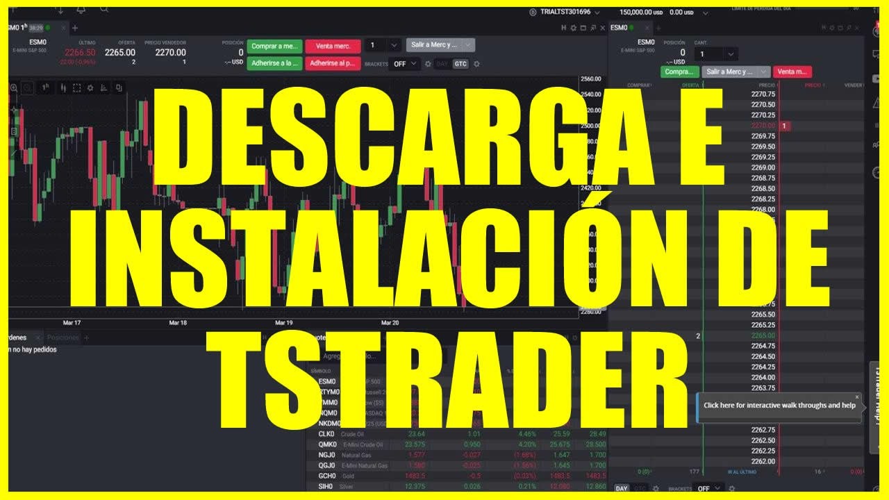 DESCARGA E INSTALACIÓN DE TSTRADER PARA PRUEBAS DE CUENTA FONDEADA DE ...