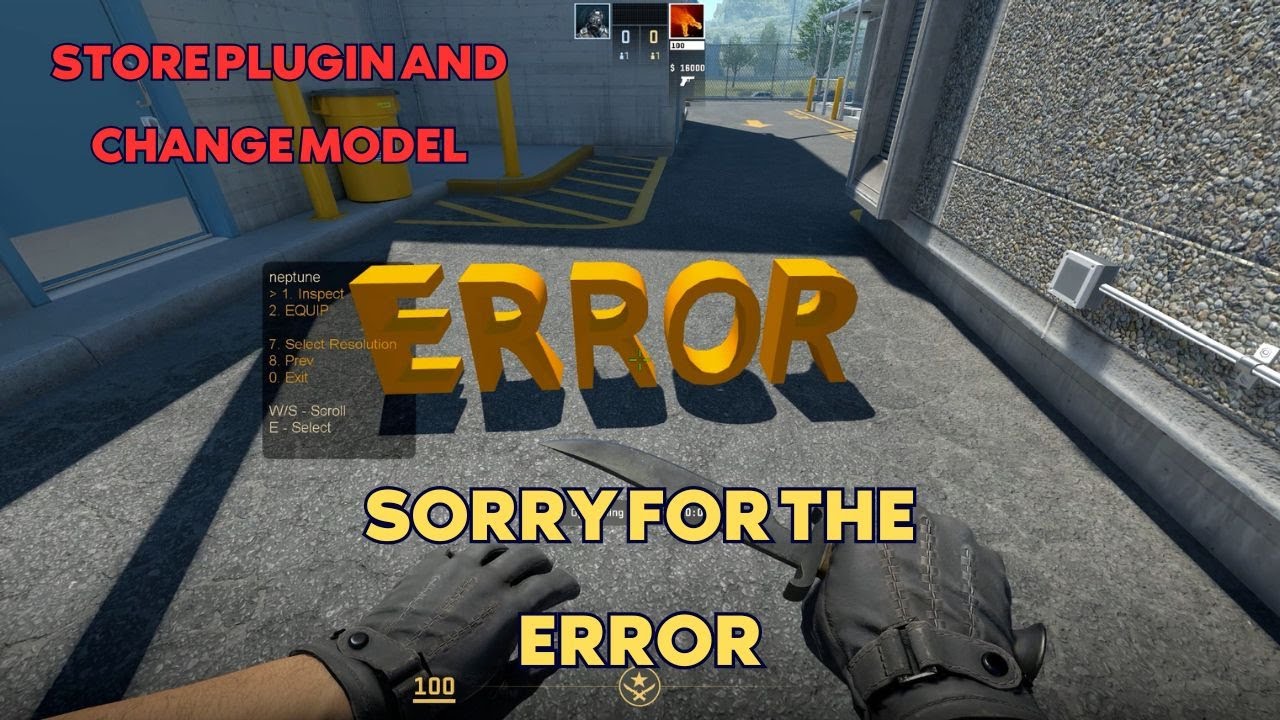 CS2 - how to install store plugin and change player models ( My model give error so sorry for ...