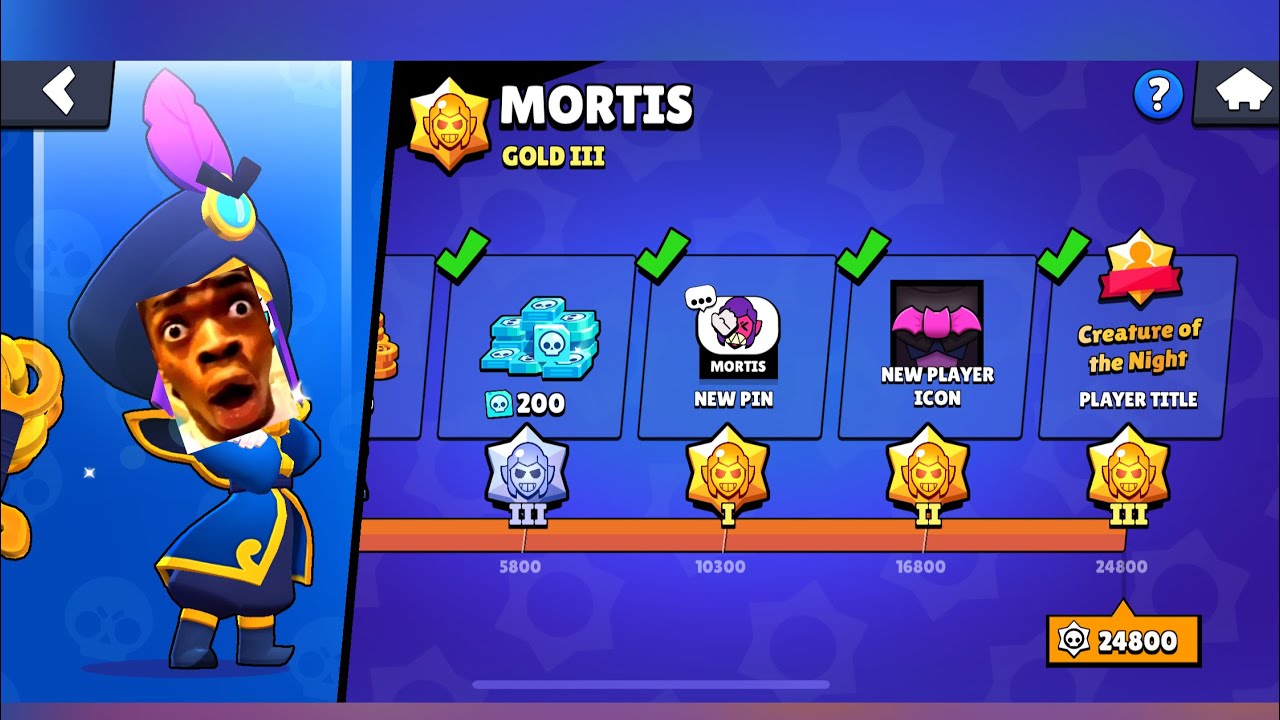 Mortis mastery finished (gold 3) | Brawl Stars - YouTube