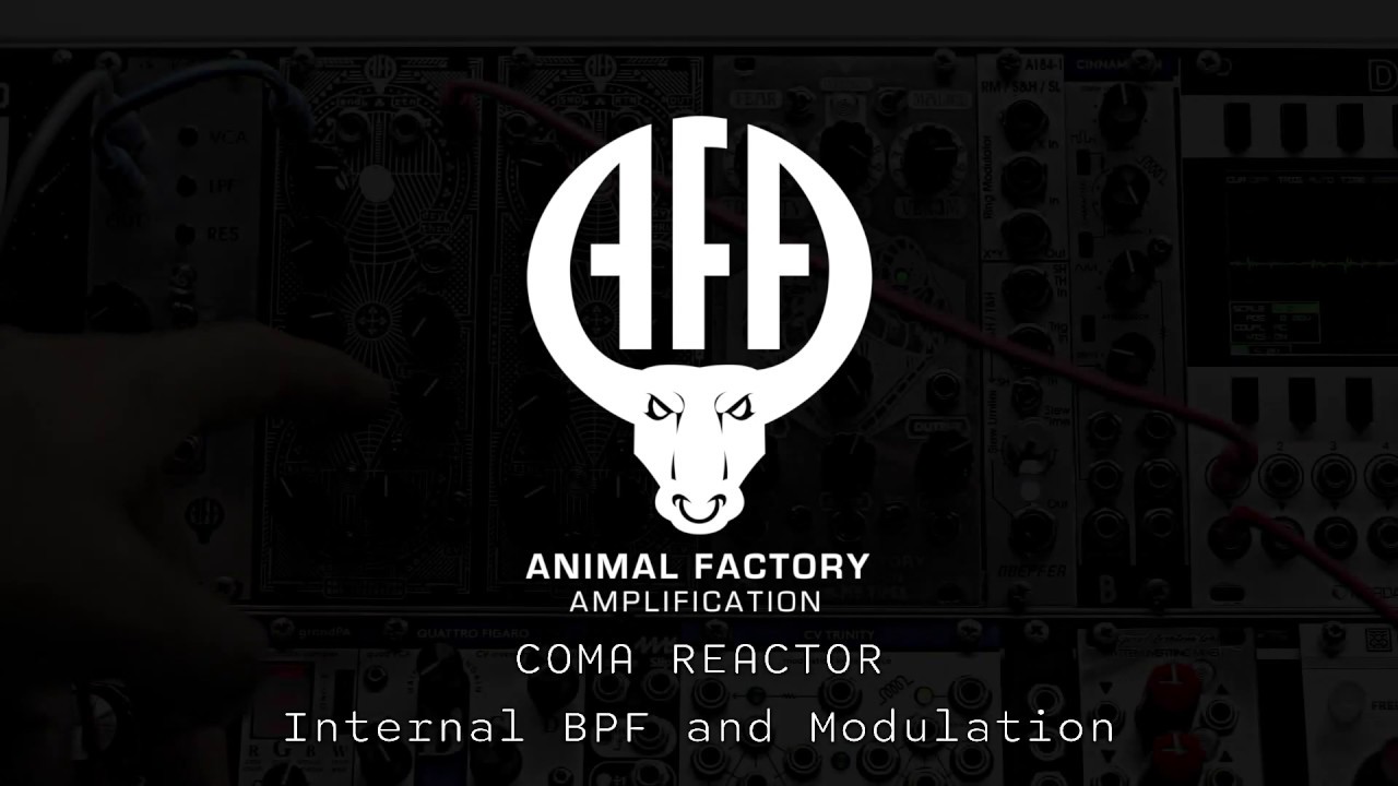 Animal Factory Coma Reactor Module: BPF & Modulation - YouTube