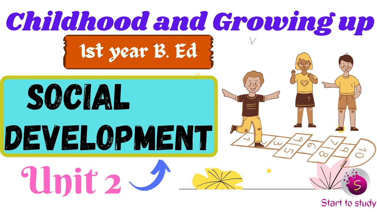 Social development / unit 2 / childhood and growing up / 1st year b. Ed ...
