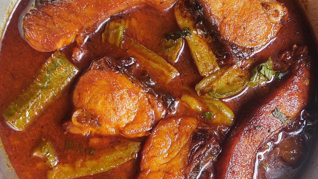 Jhinge alu katla Macher recipe ll bangali style macher recipe - YouTube