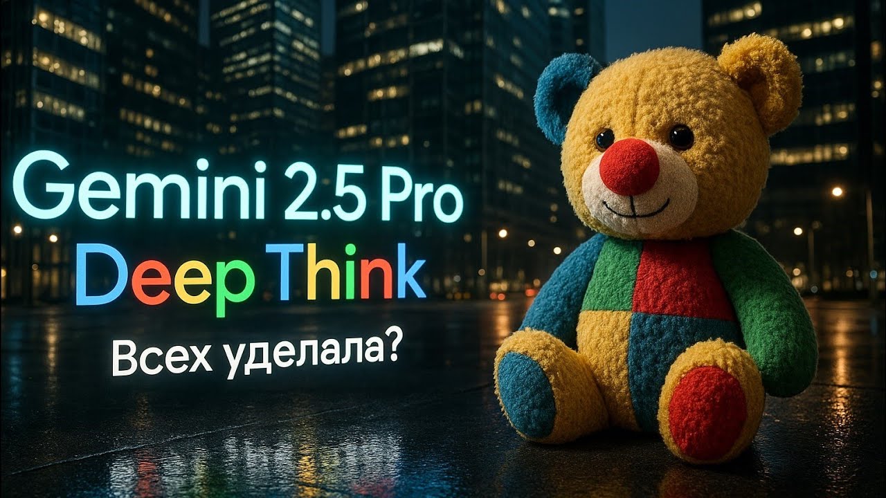 Gemini 2.5 Pro Deep Think - Первый тест! - YouTube