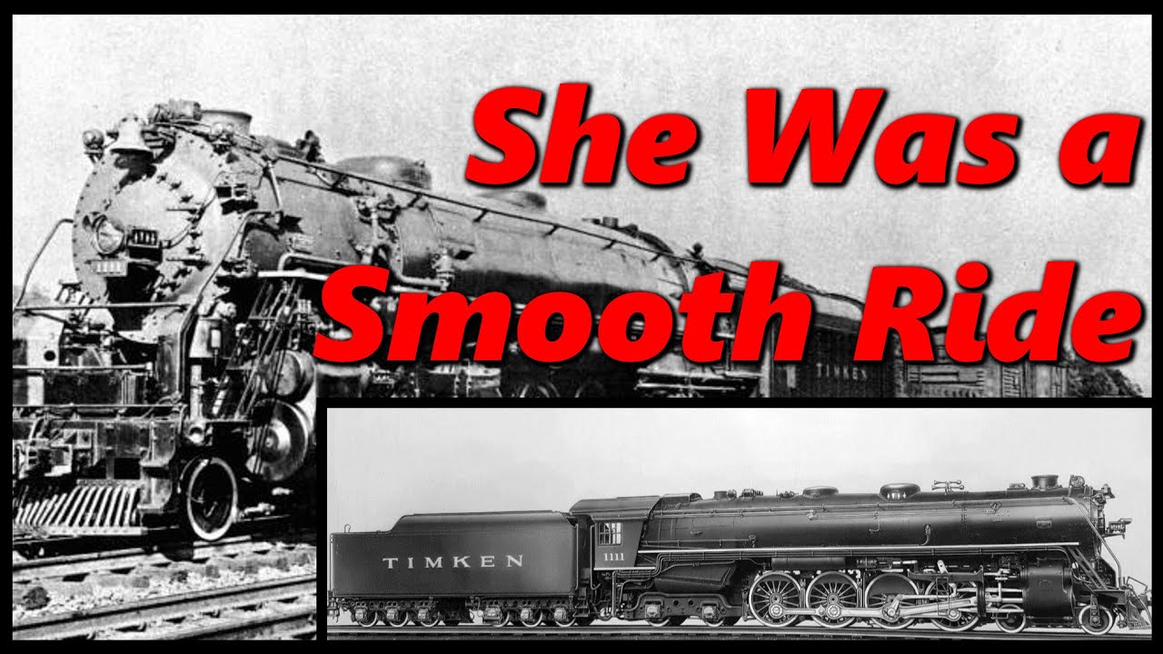 The Smoothest Steam Locomotive | Timken 1111 | History in the Dark - YouTube