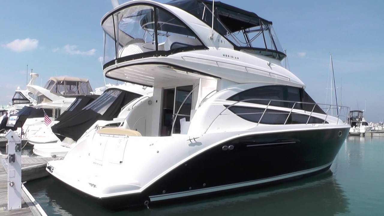 Meridian 391 Sedan Bridge - YouTube