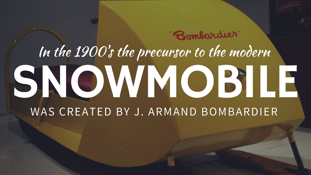 Invention of Snowmobile – Technologies Thought Up By Children - YouTube