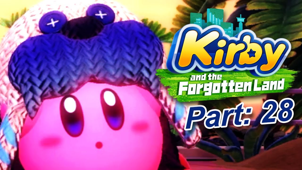 Kirby and the Forgotten Land Alivel Mall Staff Side Gameplay ...