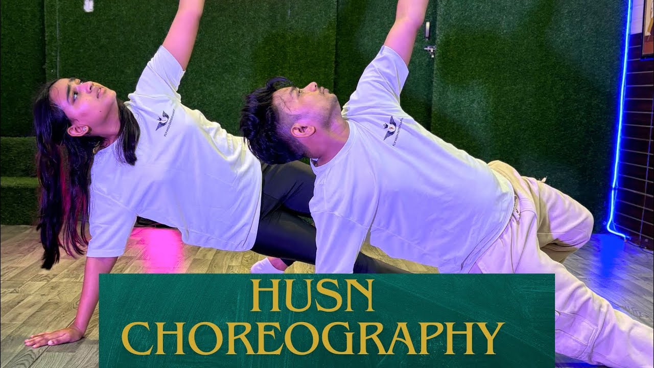 Husn | Dance Cover | contemporary | Fly High Studio - YouTube