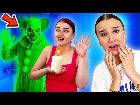 Alina ist mit HORROR CLOWN GEIST befreundet ! 😫🩸(Angst) - Celina