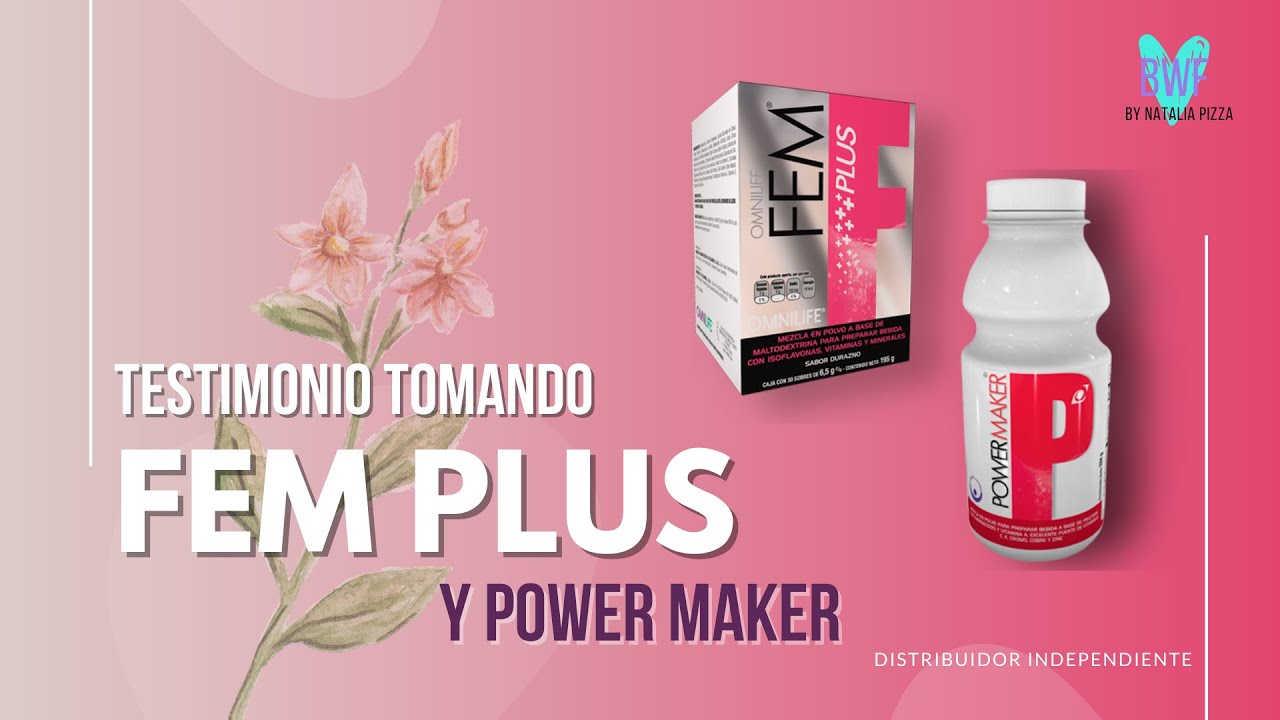 FEM PLUS y POWER MAKER para miomas - YouTube