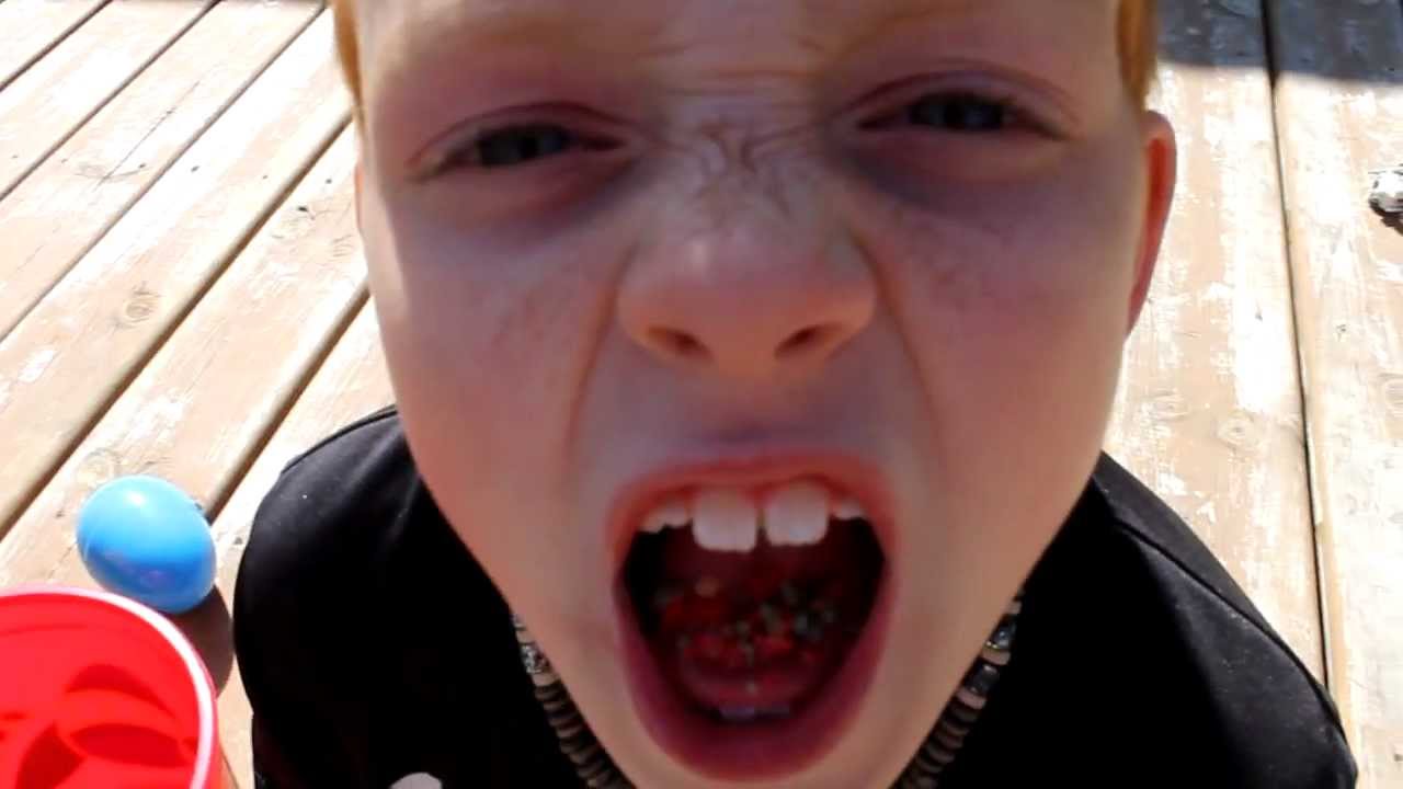My children eating Pop Rocks for the first time - YouTube