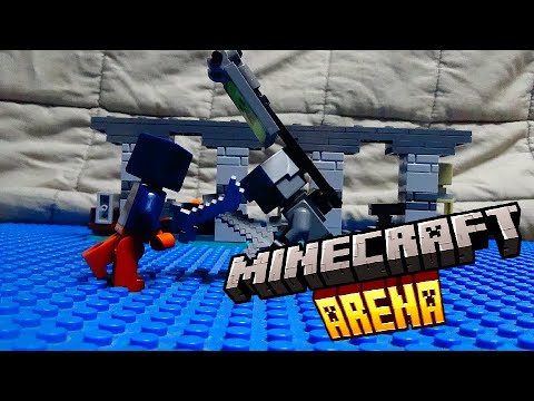 Minecraft Lego Arena Stop-Motion - YouTube