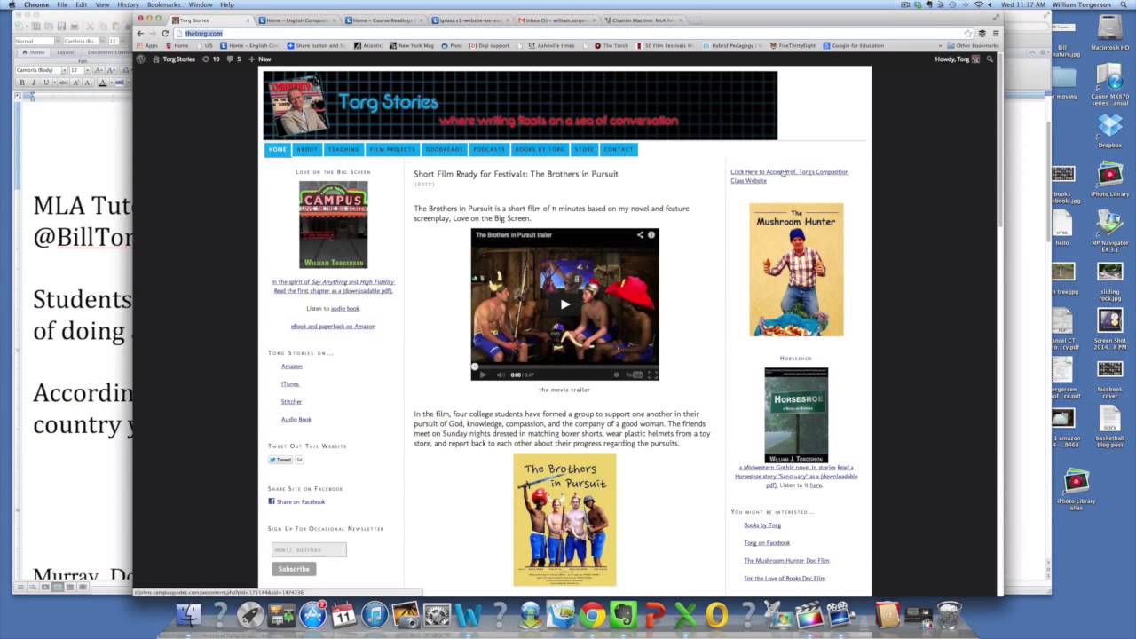 MLA Research Paper Signal Phrase Works Cited - YouTube