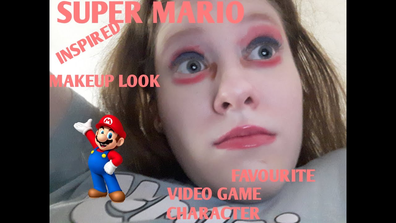 Super Mario Inspired Makeup | Coolasice Makeup - YouTube