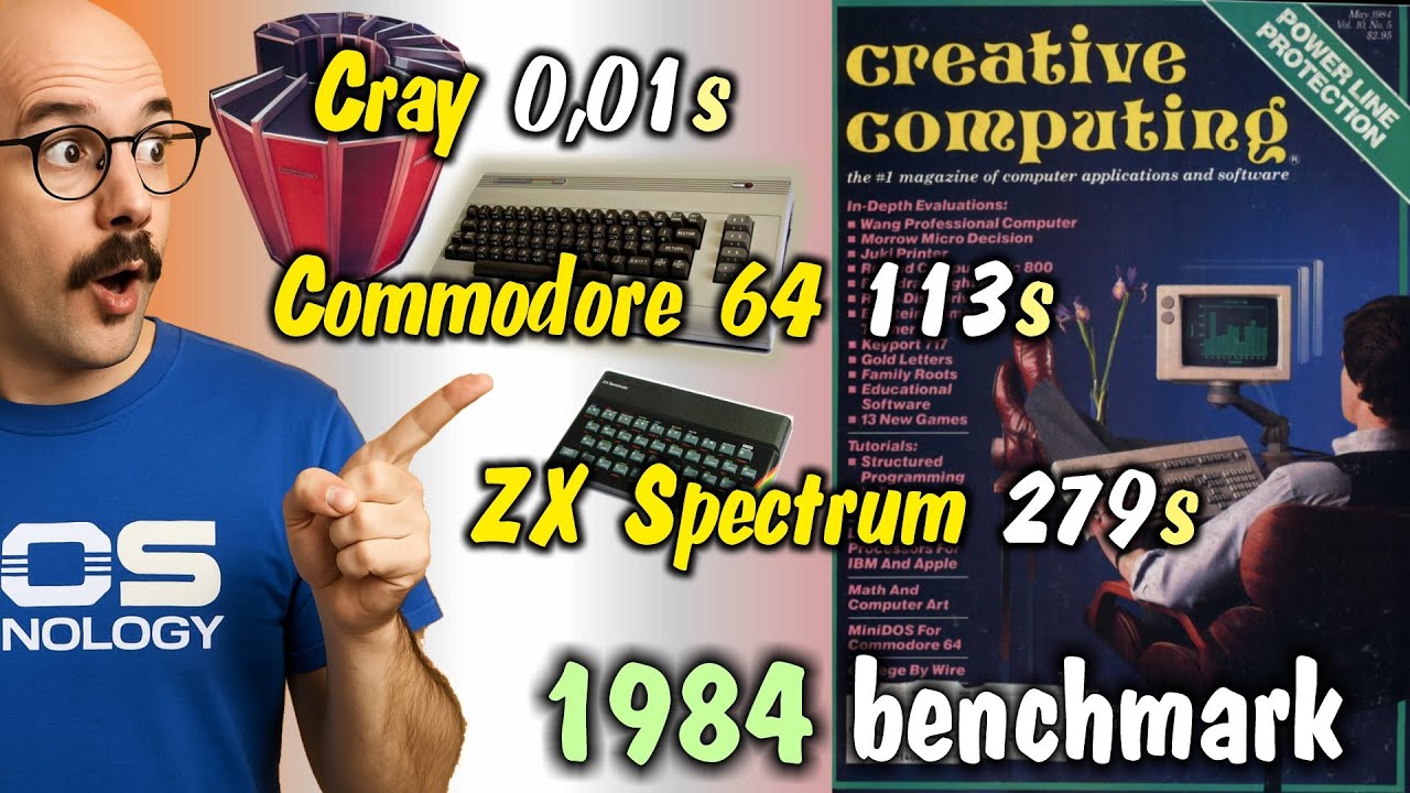 1984: il Benchmark dei BASIC di Creative Computing / Commodore 64 - YouTube