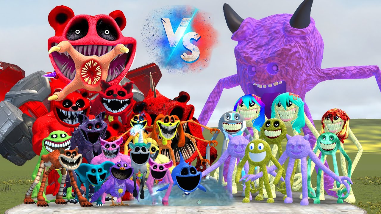 MECHA TITAN BEAR EARLY WORM SMILING CRITTERS POPPY PLAYTIME 3 VS Roblox ...