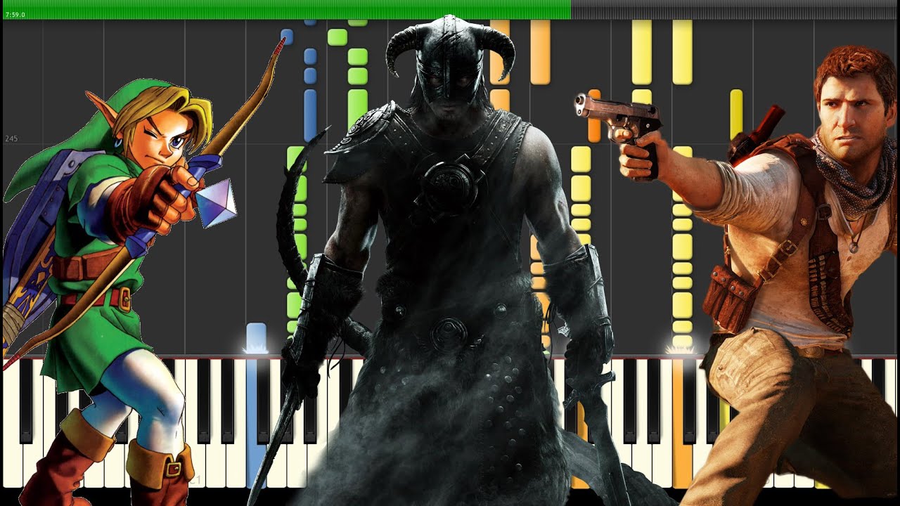 Epic Video Game Medley (2 Pianos) - YouTube