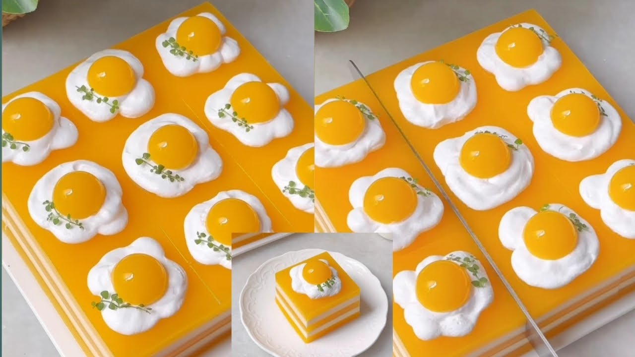 mango pudding recipe. yummy tasty mango milk pudding. simple mango ...