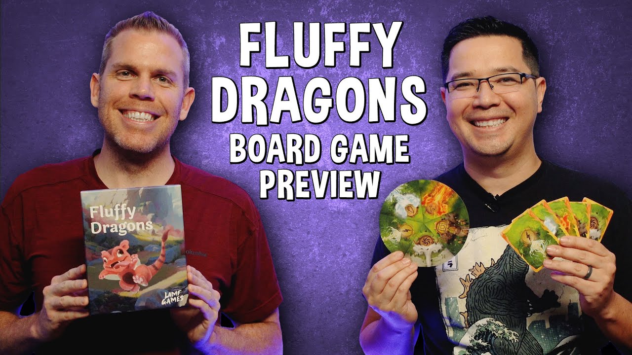 Preview of Fluffy Dragons - A Bluffing Game for the Whole Family - YouTube