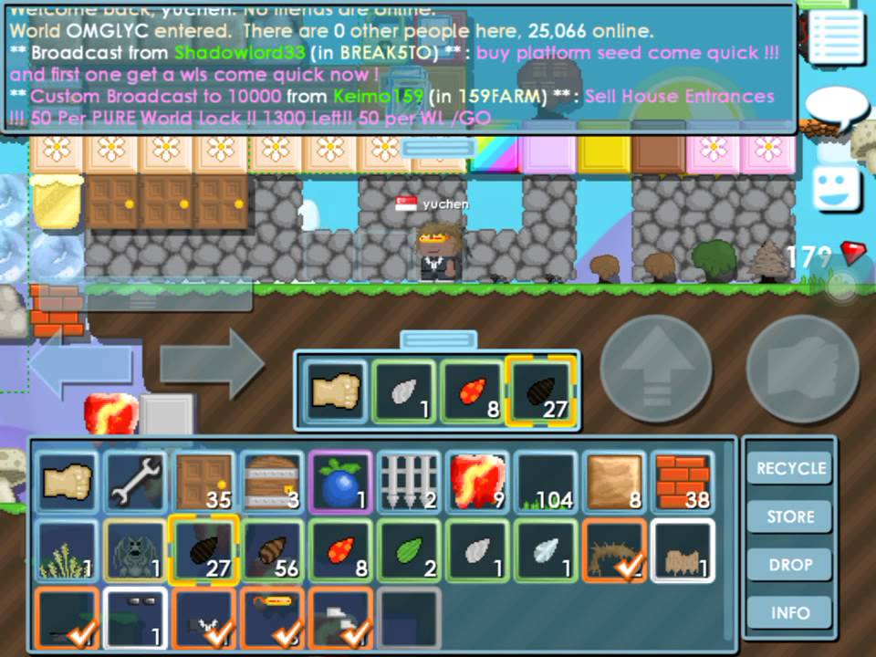 Growtopia Gameplay [2] - Splicing - YouTube