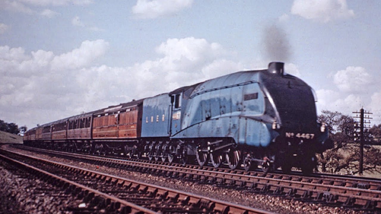 How Gresley's A4 Pacific's became the World's Fastest Steam Engines ...