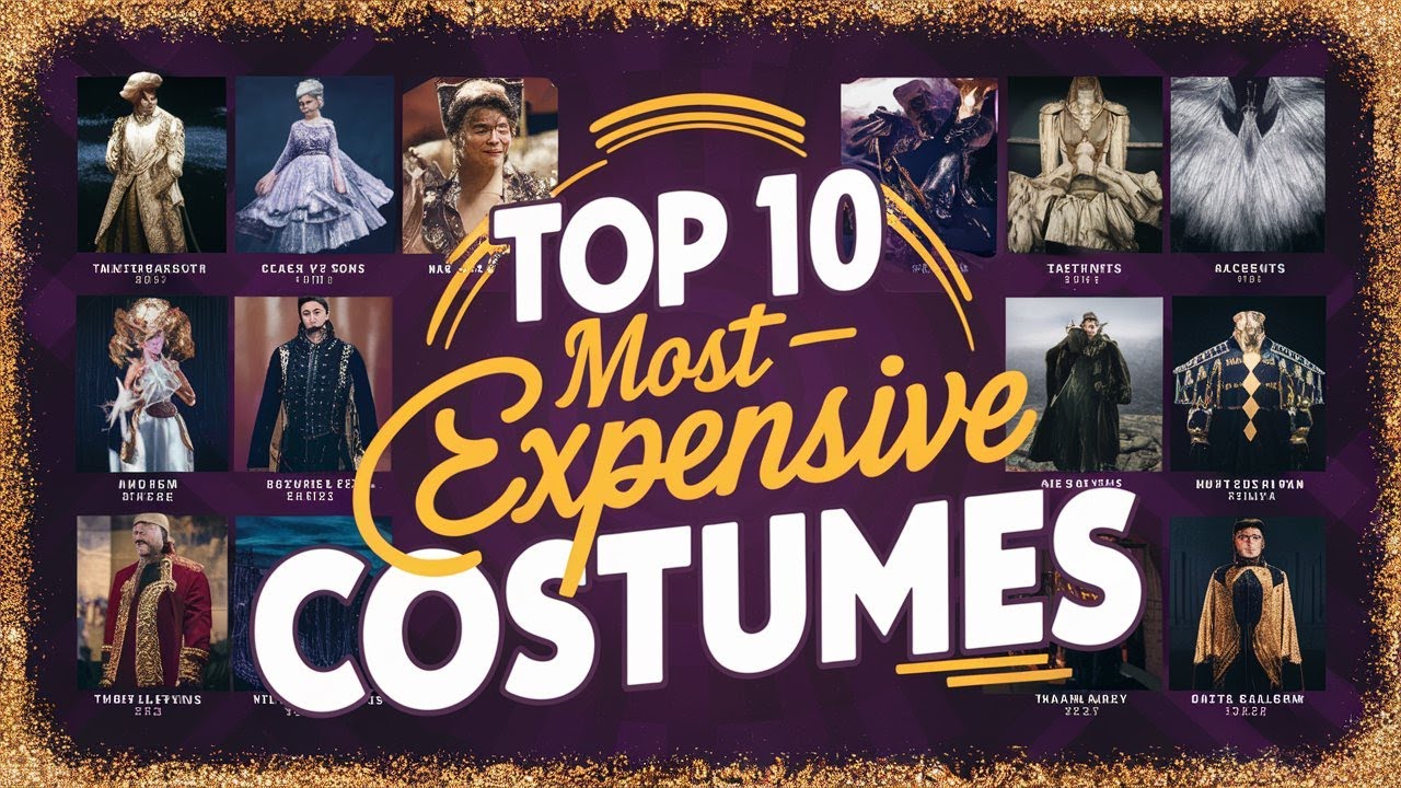 Top 10 Most Expensive Costumes Ever Worn in Movies - YouTube