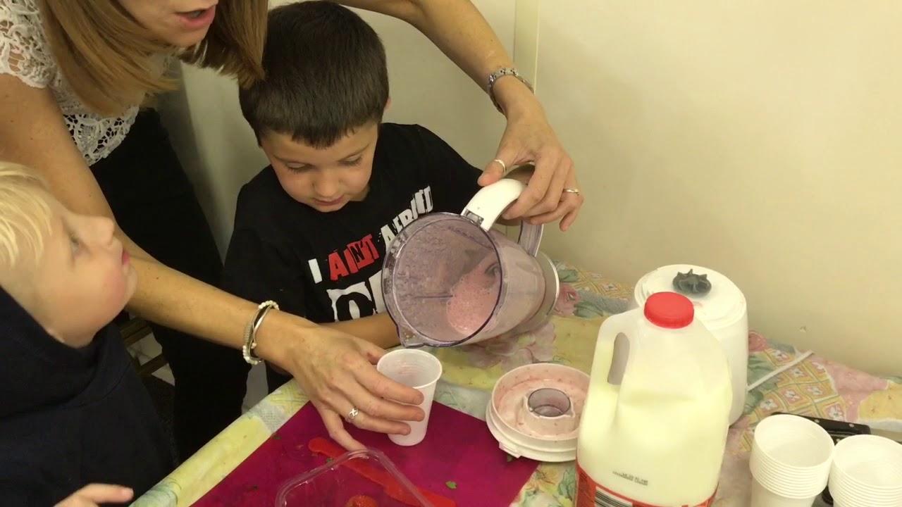 Cooking Activities - Smoothie Making - YouTube
