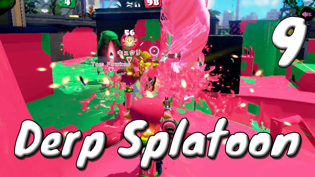 [9] Derp Splatoon (Splatoon Multiplayer w/ GaLm and Tom) - YouTube