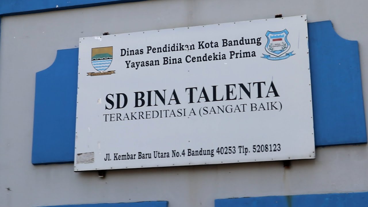 Fasilitas Sekolah SD Bina Talenta Kota Bandung. - YouTube