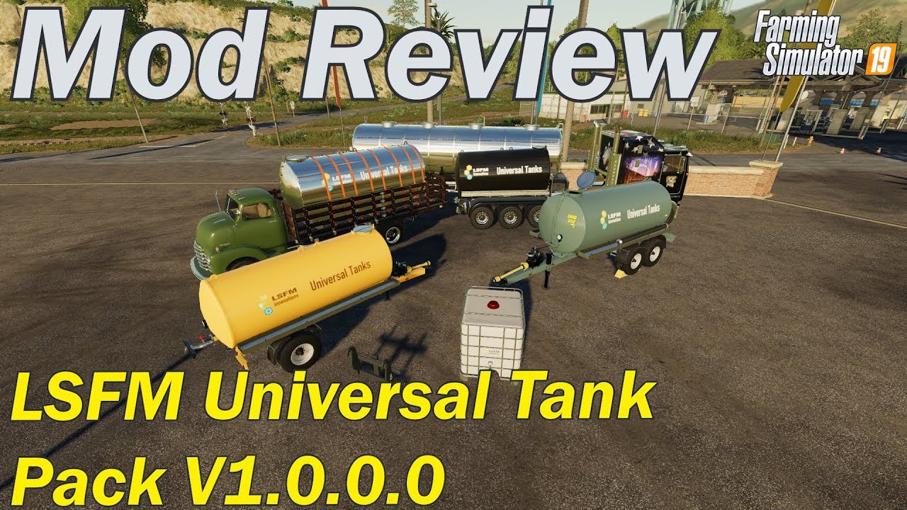 Mod Review - LSFM Universal Tank Pack V1.0.0.0 - YouTube
