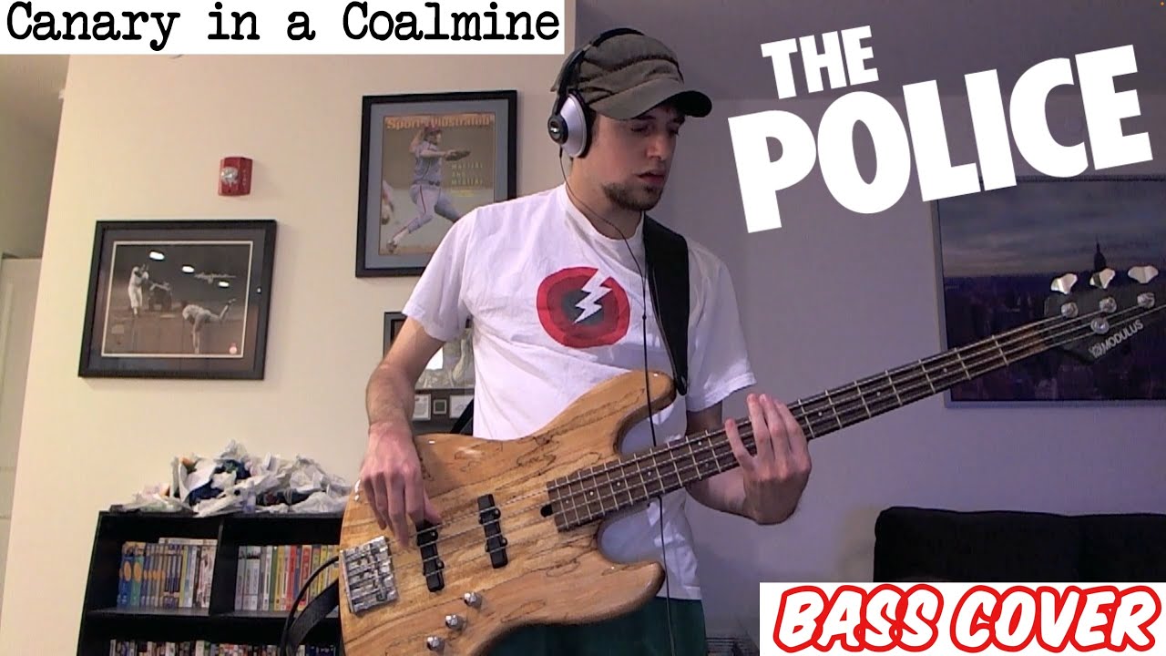 Canary in a Coalmine - The Police | Bass Cover - YouTube