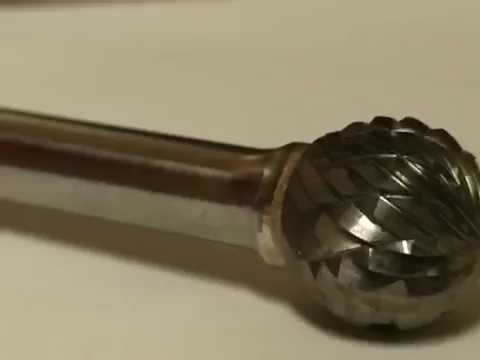 Cylinder Head Porting Tool - Carbide Burr - YouTube