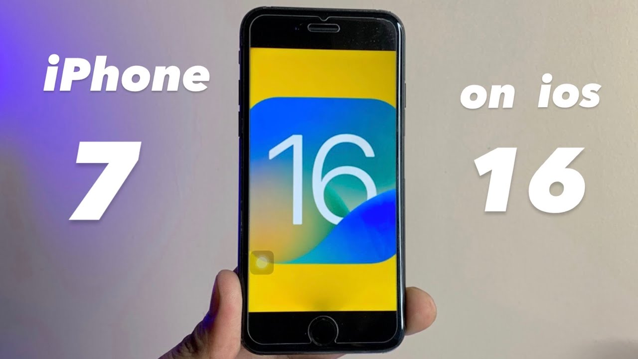 How to update iPhone 7 on ios 16 || ios 16 update for iPhone 7 and 6s ...