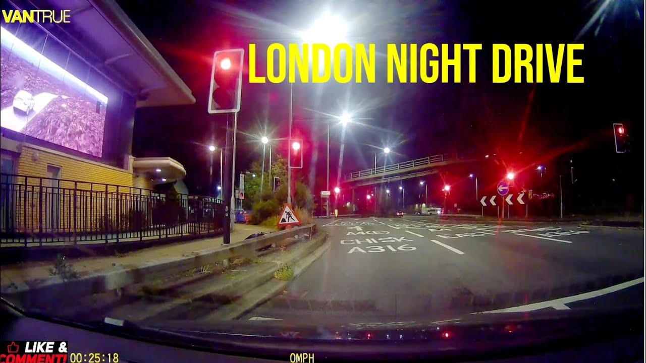 London Night drive during LOCKDOWN - Hammersmith to Knightsbridge - YouTube