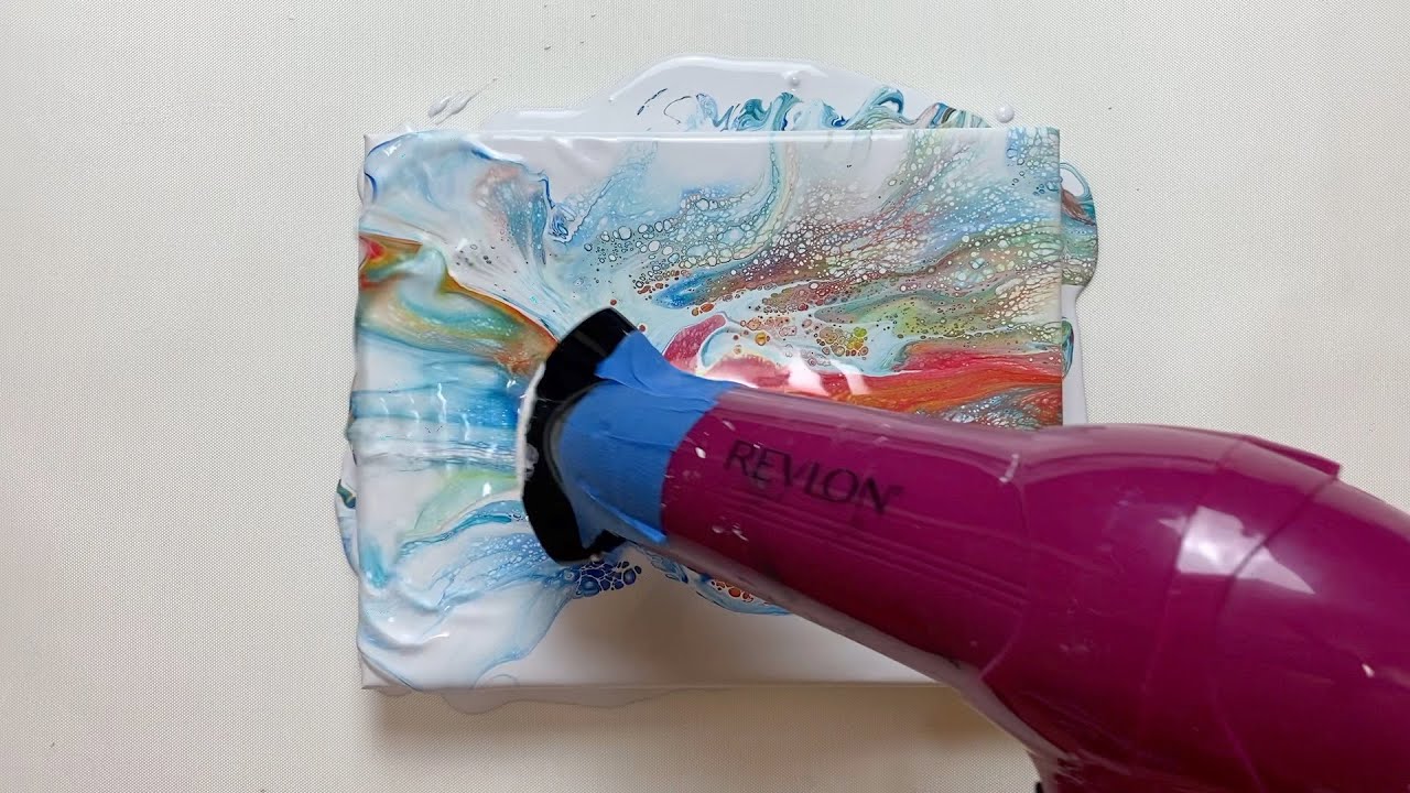 Dutch Pour Technique / Acrylic Paint Pouring / Beginners Tutorial ...