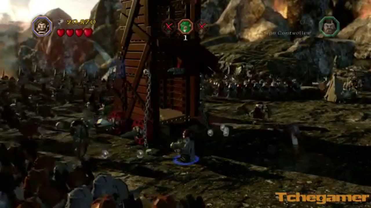 LEGO THE HOBBIT - PS3 - P3 - GAMEPLAY TCHEGAMER - YouTube