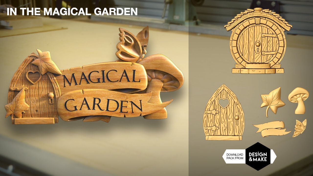 Make A Magical Garden Themed Gift Using Your CNC | Getting You Started ...