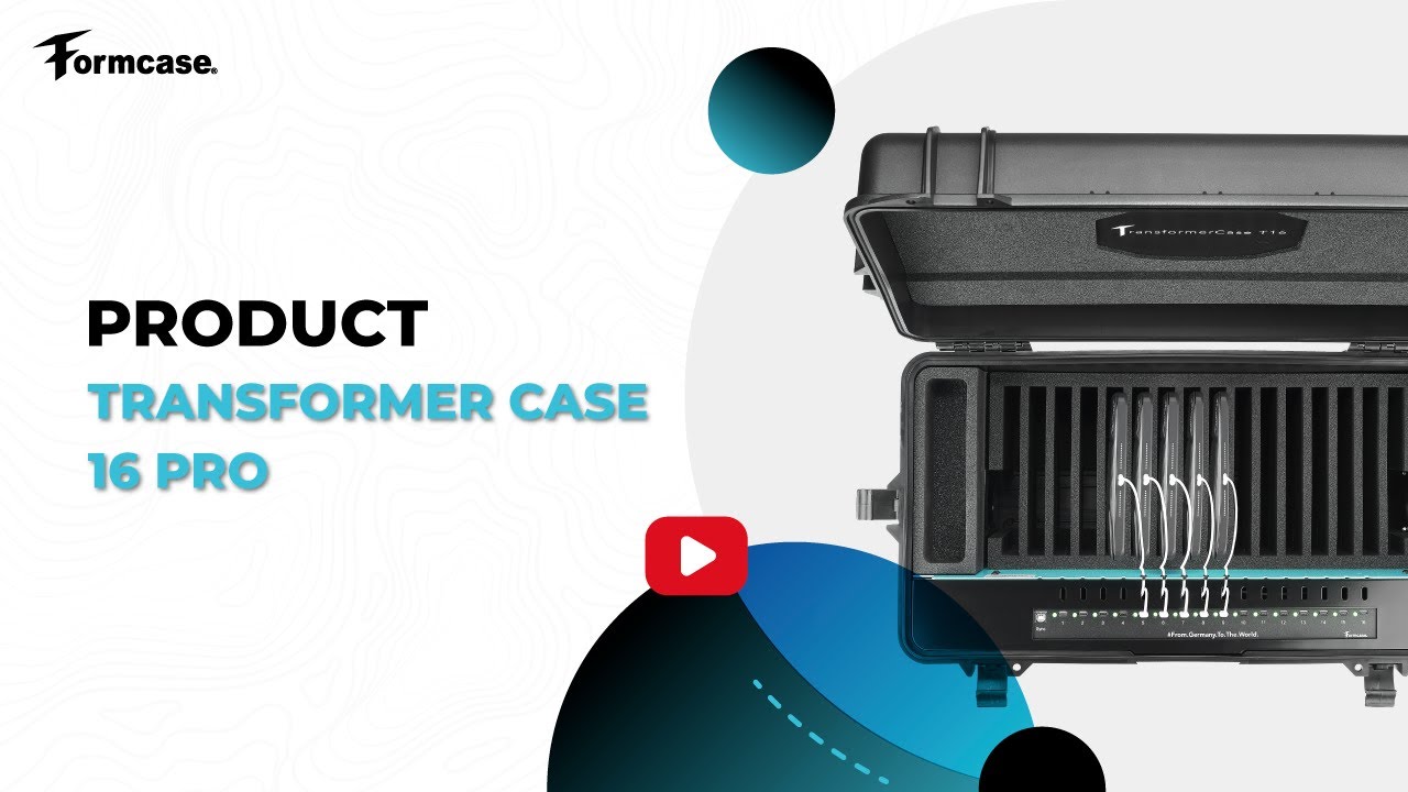 Formcase - TransformerCase T16 Pro - Tablet Koffer Tablet Trolley - YouTube