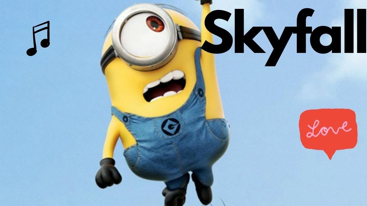 Skyfall | Adele | 007 James Bond | Minions Singing | Funny Cute Song ...