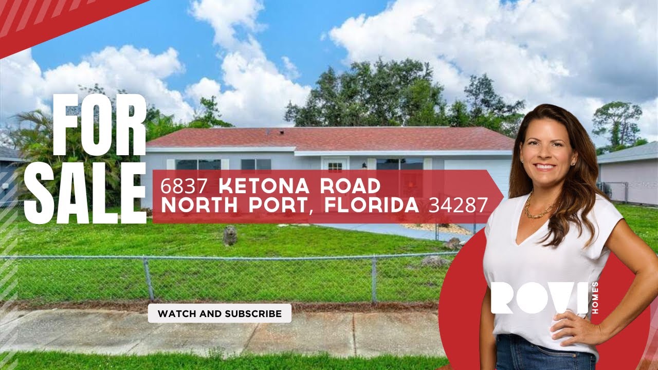 📍ROVI Homes 🚀 | 6837 KETONA ROAD, NORTH PORT, Florida 34287 | Angela Willner - YouTube